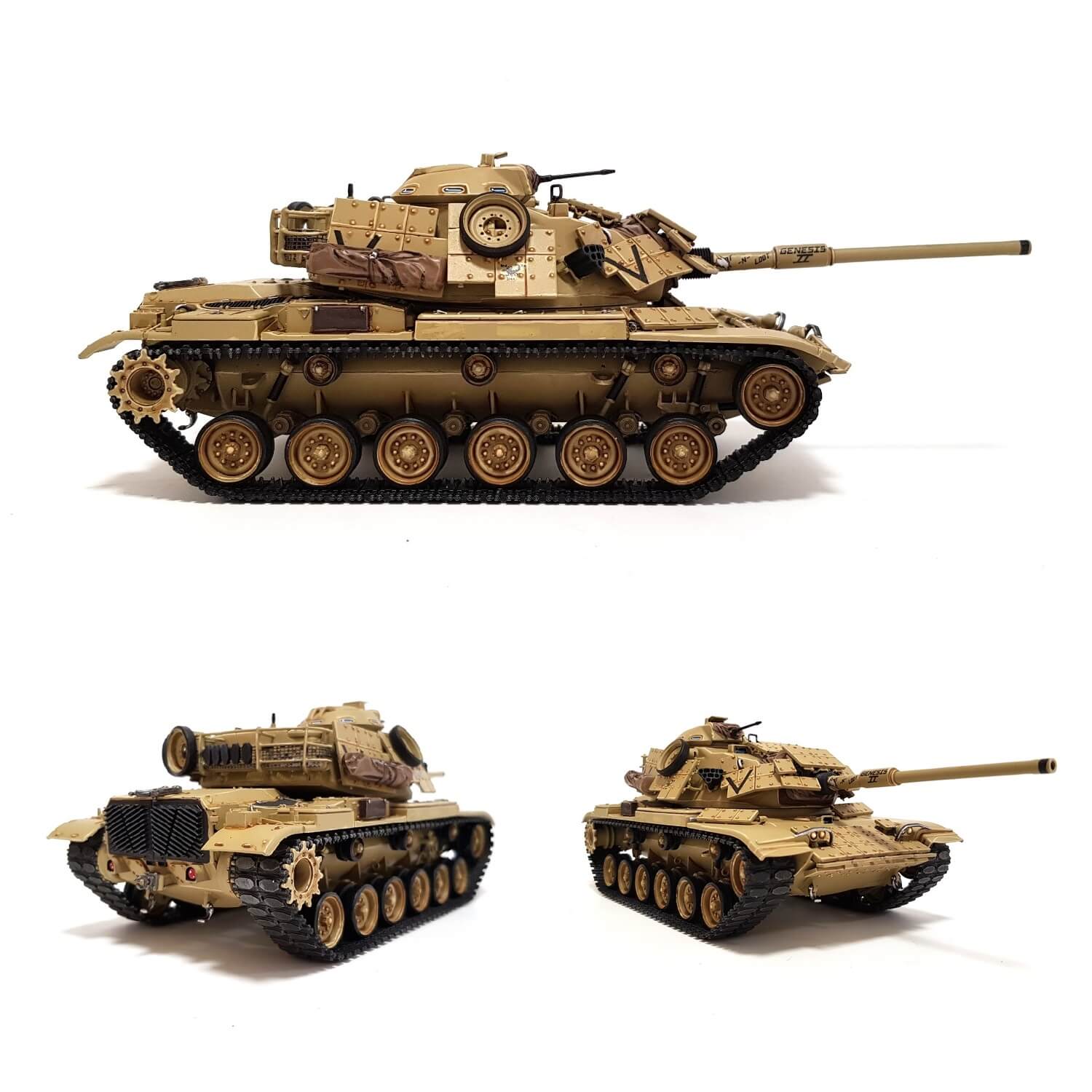 1:35 US Marine M60A1 with Reactive Armor from TAMIYA – one35scale